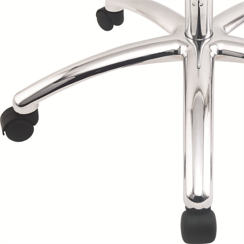 revolving chair parts aluminium 5 spoke base manufacturer