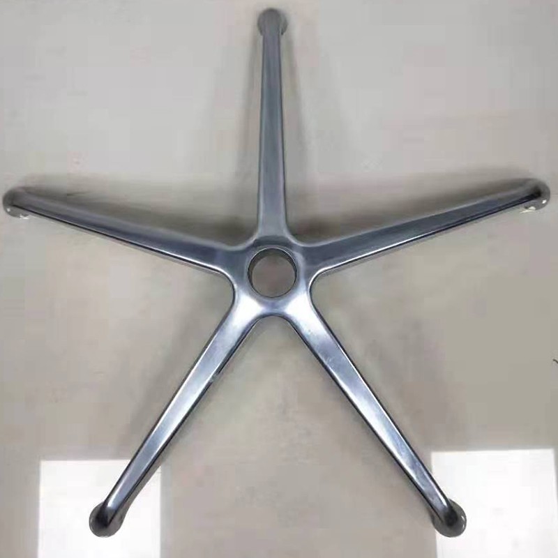 Office chair metal base| aluminium chair base from China