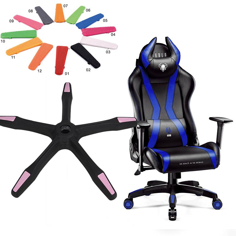 Flat gaming chair base with swivel function for Diablo